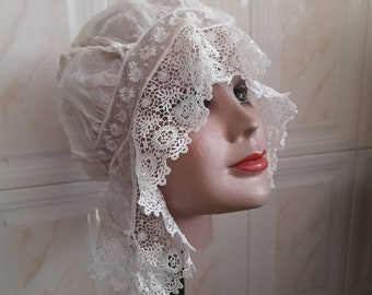 Victorian Night Cap - Etsy UK