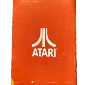 Vtg 1981 the Atari Video Computer System Catalog Video Game Booklet Rev ...