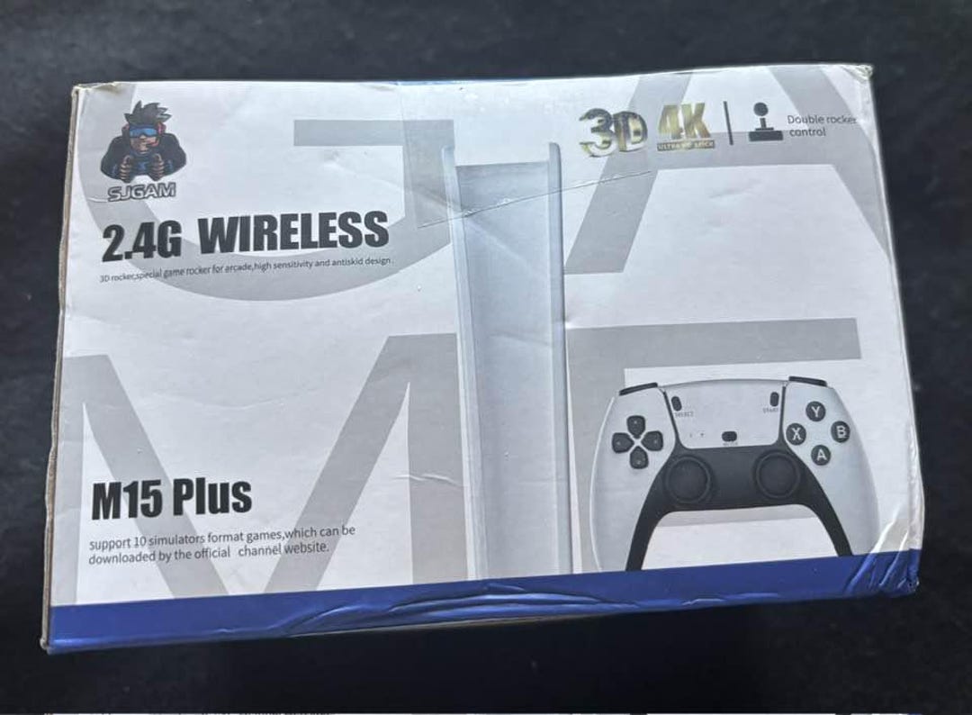 M15 64G 4K Retro Game Stick Built-in 20000+ Games, HDMI Output 3D ...