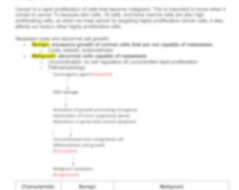 Cancer Study Guide, Nursing Study Guide, Oncology Nursing Notes ...