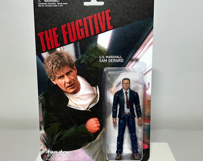 The Fugitive Custom Action Figure of Tommy Lee Jones as US Marshall Sam ...