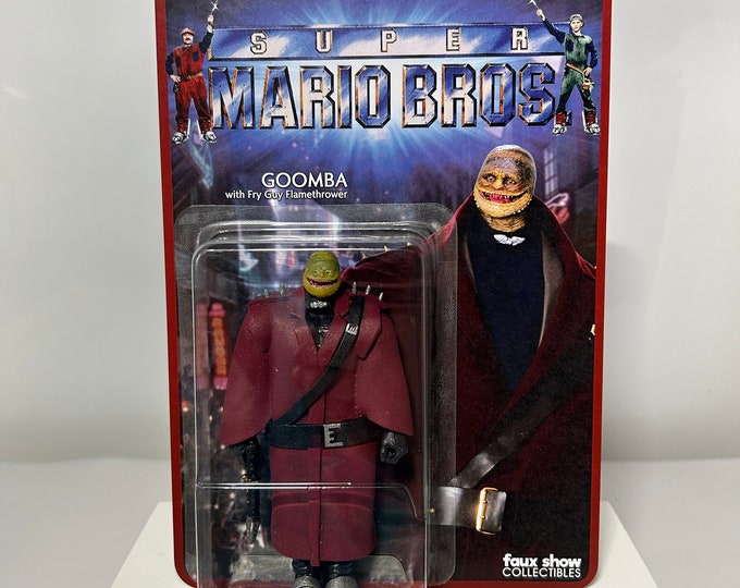 Super Mario Brothers 1993 Movie Goomba One-off Custom Action Figure ...