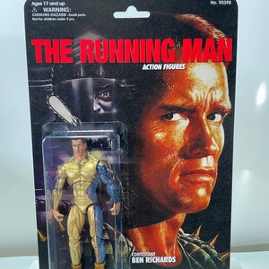 Running man action figure store