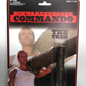 Commando Arnold Schwarzenegger The Tree Custom | Etsy