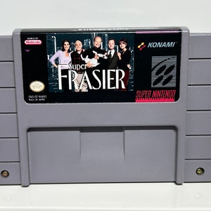 Frasier Parody Nintendo Game Cartridge: Custom Label Art - NES, SNES ...