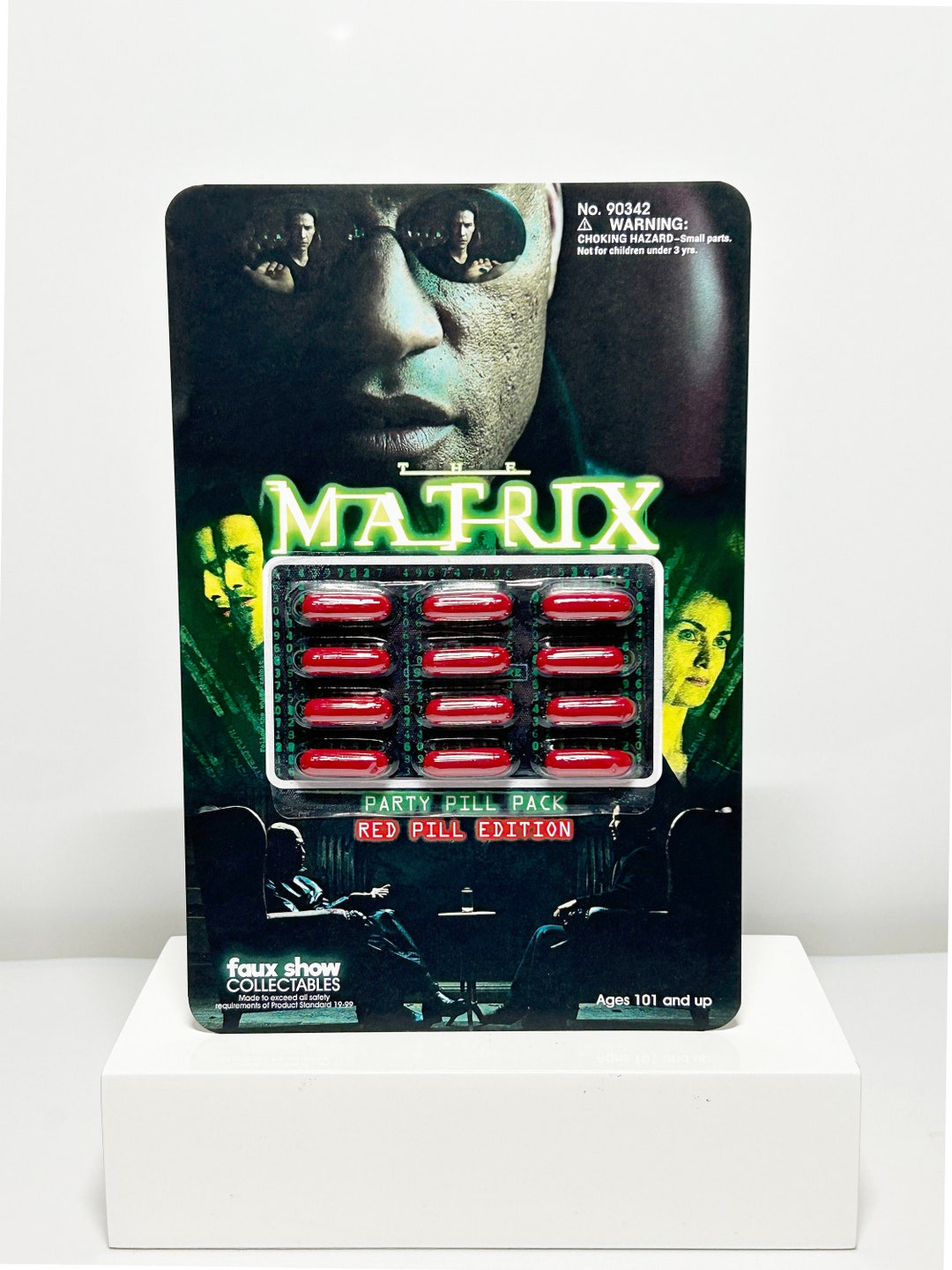 The Matrix Red Pill Party Pack A Custom Scifi Movie Collectible Bootleg ...