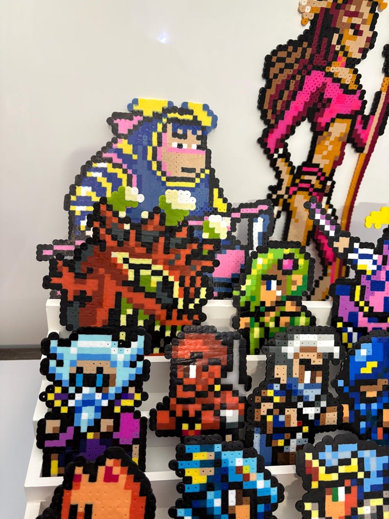 Final Fantasy IV Perler Bead Set – SNES Pixel Art, Magus Sisters - Etsy