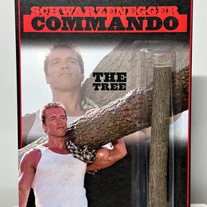 Commando Arnold Schwarzenegger "the Tree" Custom Movie Collectible - 80 ...