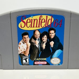 Seinfeld Nintendo Parody Cartridge - Custom NES, SNES, N64 - Etsy