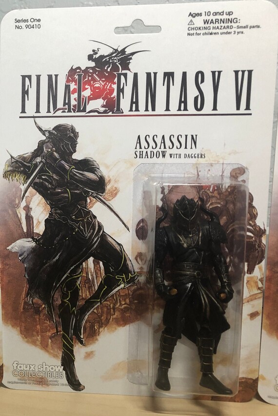 Final Fantasy VI Shadow Custom Action Figure SNES Super | Etsy