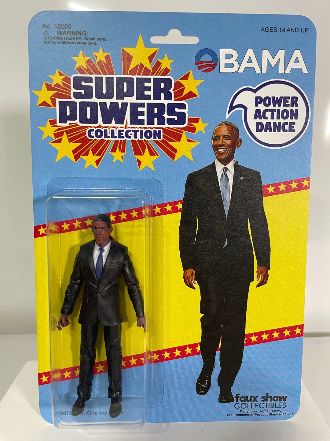 President Barack Obama DC Super Powers Custom Action Figure - Two-sided ...