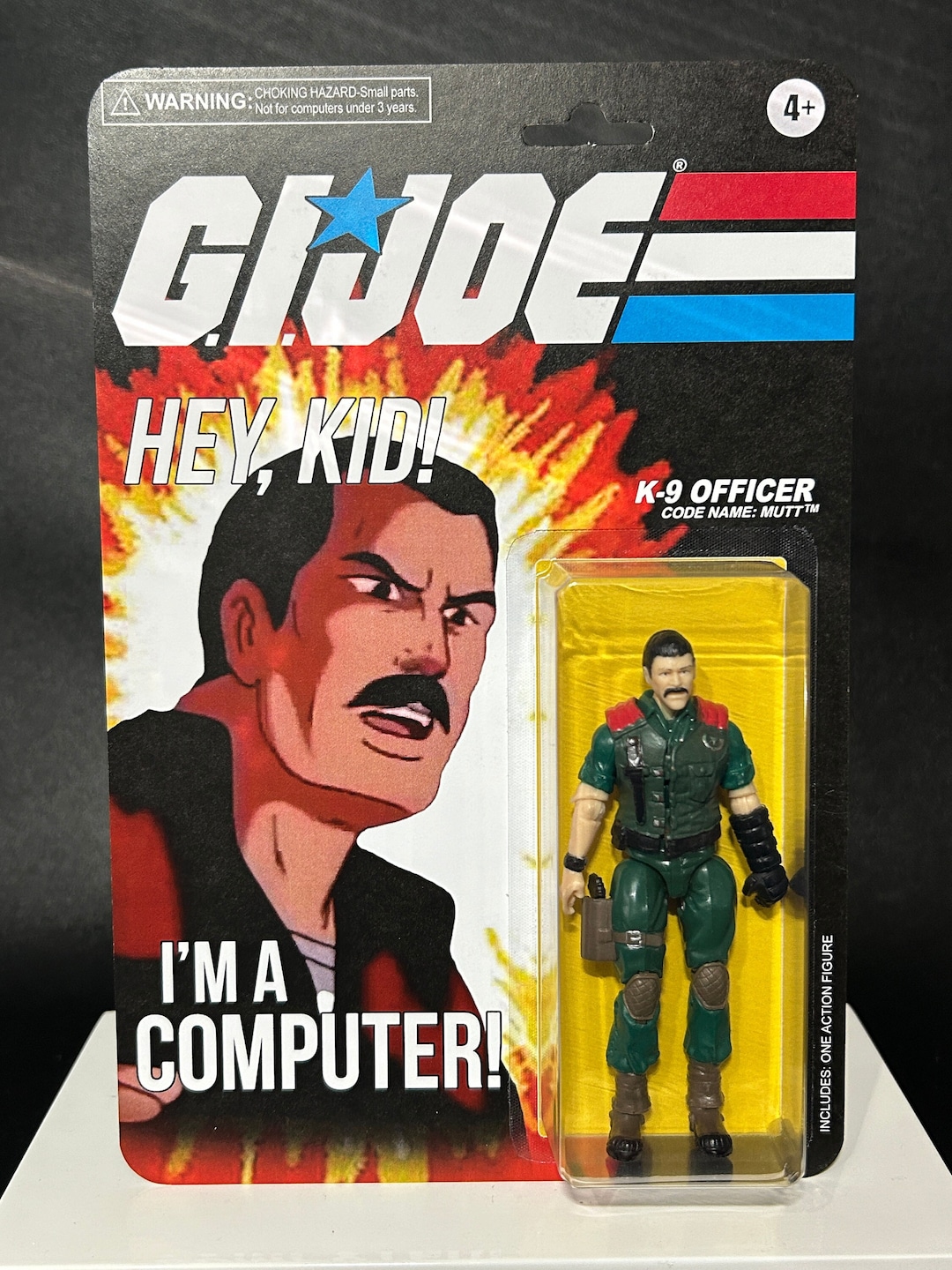 GI Joe I'm A Computer PSA Parody Custom Action Figure of Mutt Bootleg ...