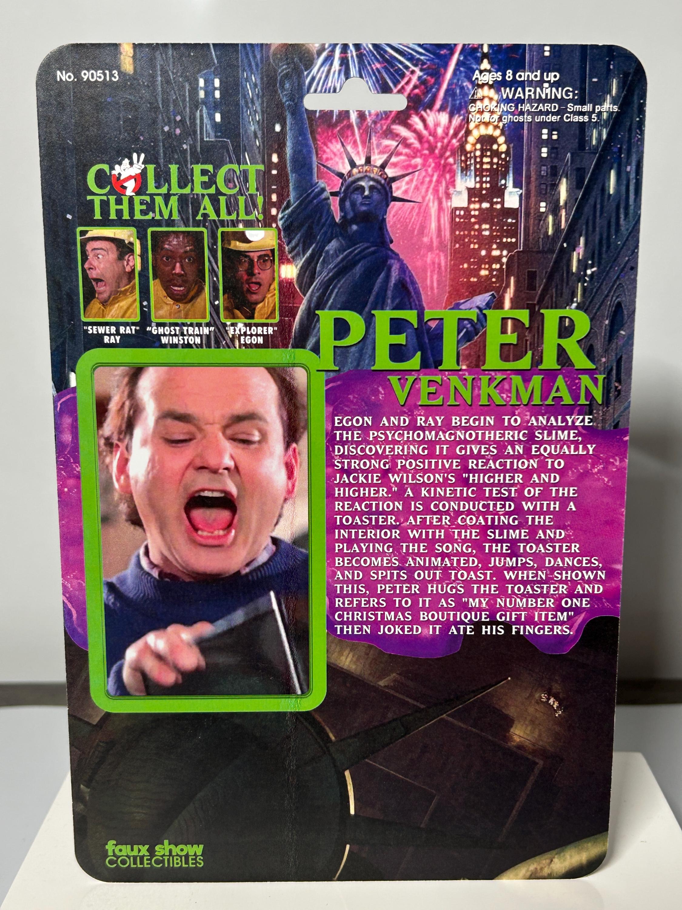 Ghostbusters 2 Custom Action Figure: Egon, Peter, Ray, Winston ...