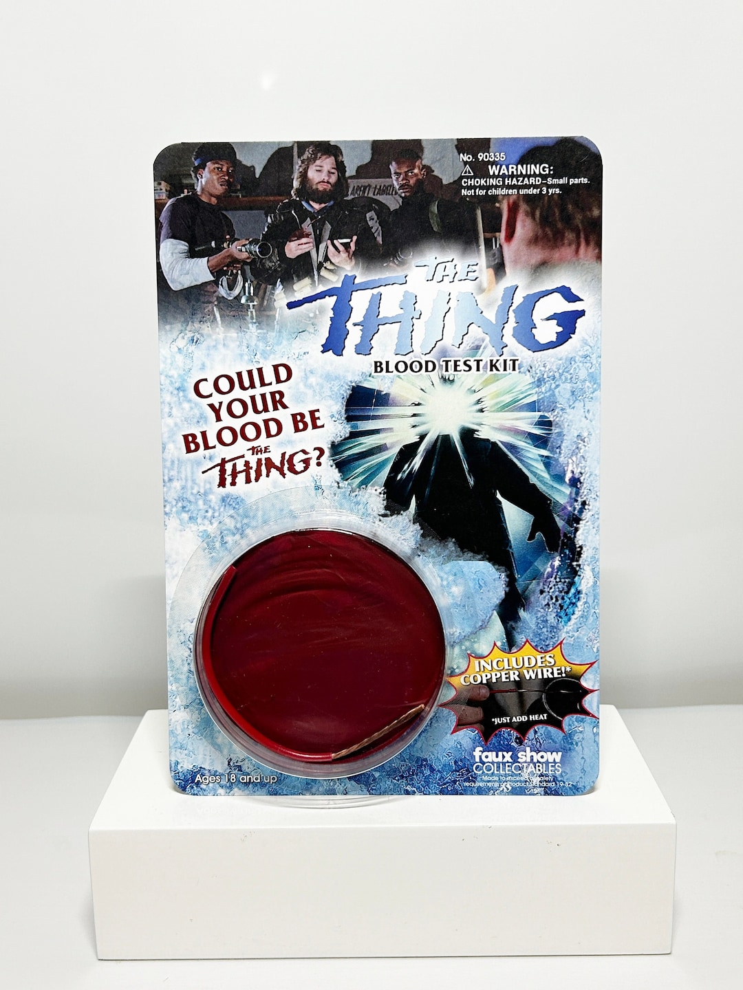 The Thing Blood Test Kit - 80's Horror John Carpenter Movie Custom ...