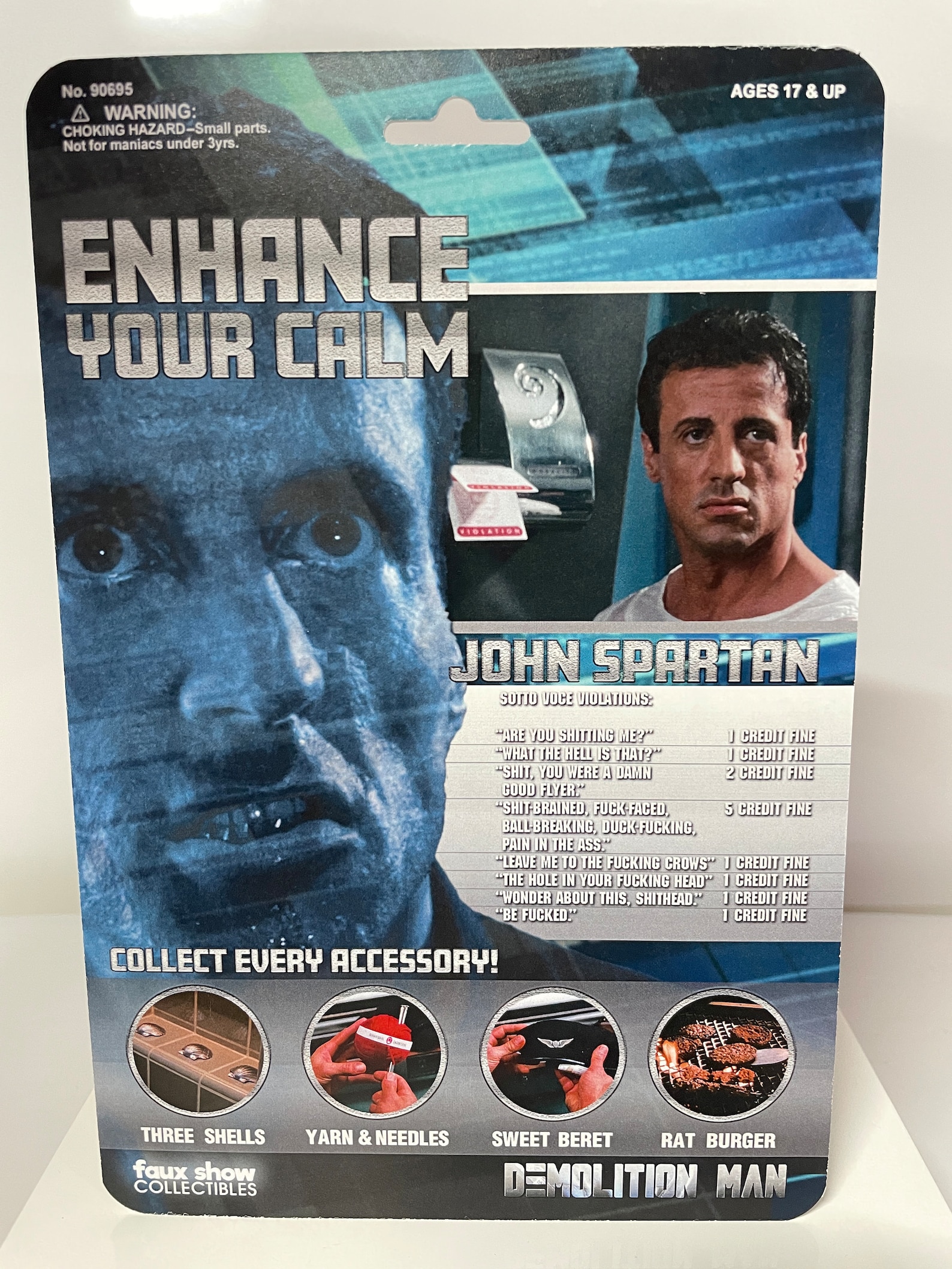 Demolition Man Morality Violation Slips: 90s Movie Collectible - Etsy