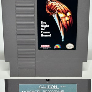 Horror Movie Nintendo Parody Carts Made From Real NES N64 Carts W ...