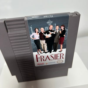 Frasier Parody Nintendo Game Cartridge: Custom Label Art - NES, SNES ...