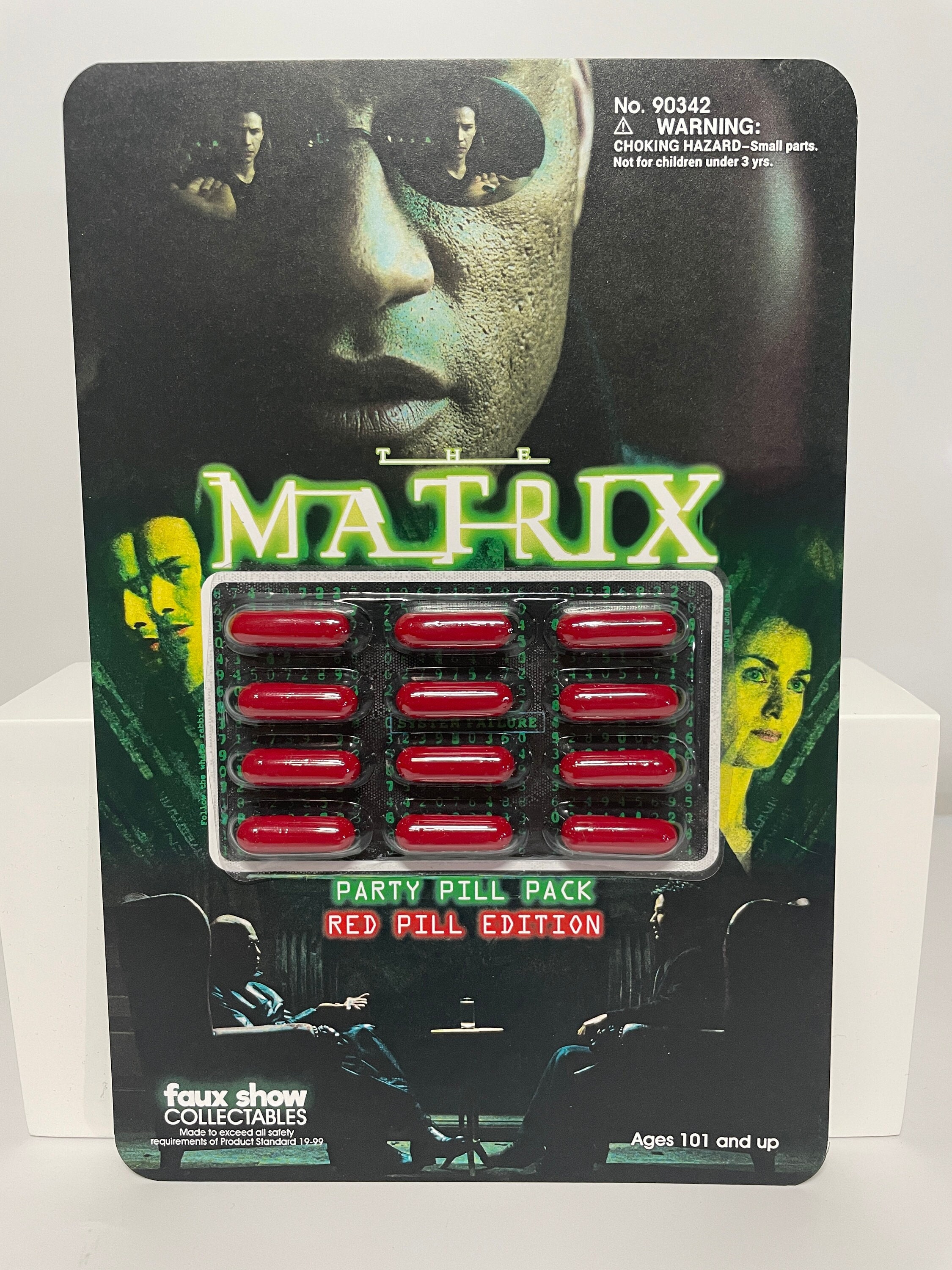 The Matrix Red Pill Blue Pill Party Pack: Sci-fi Collectible - Etsy