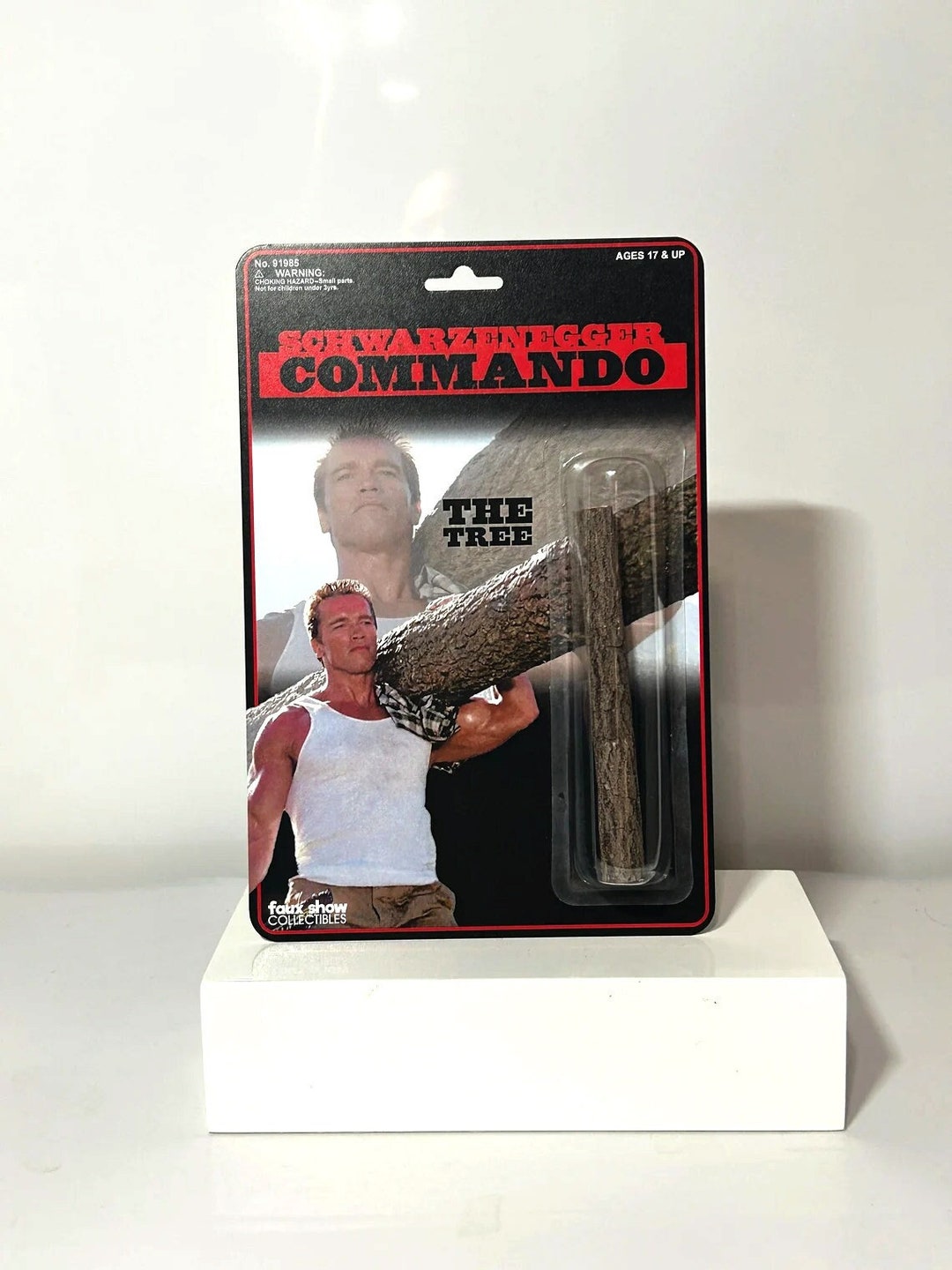 Commando Arnold Schwarzenegger the Tree Custom Movie Collectible 80's ...