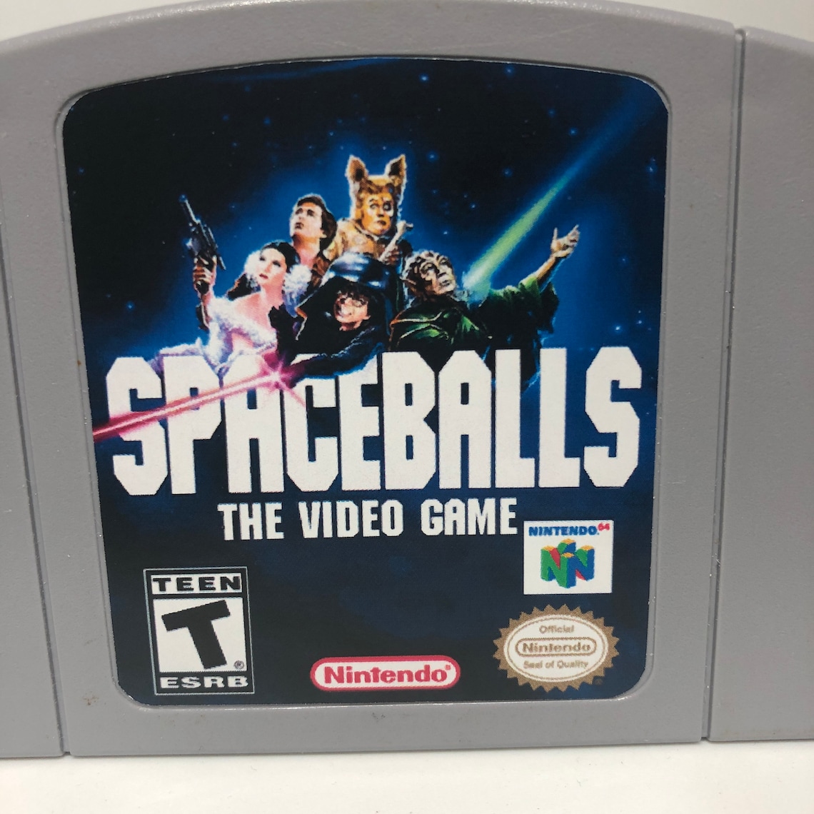 N64 SPACEBALLS Nintendo 64 Custom Video Game Cartridge Front - Etsy