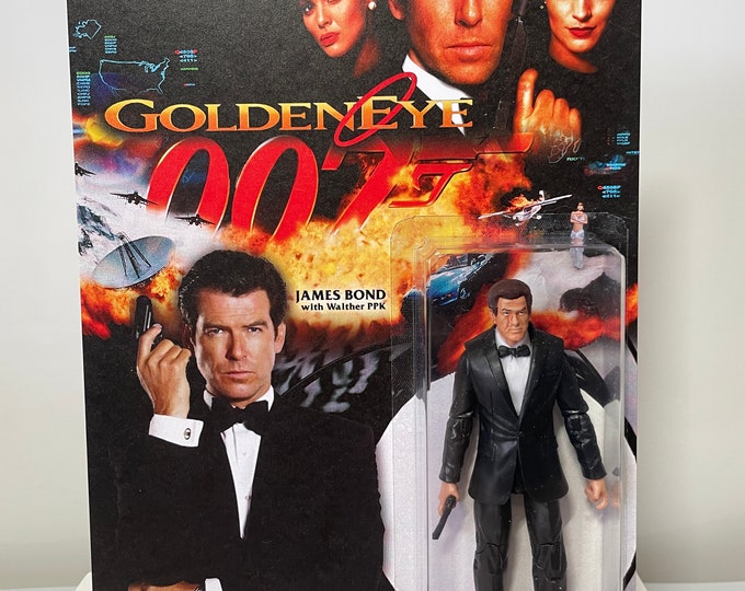 Goldeneye 007 One-off Custom Action Figure of James Bond - Bootleg ...