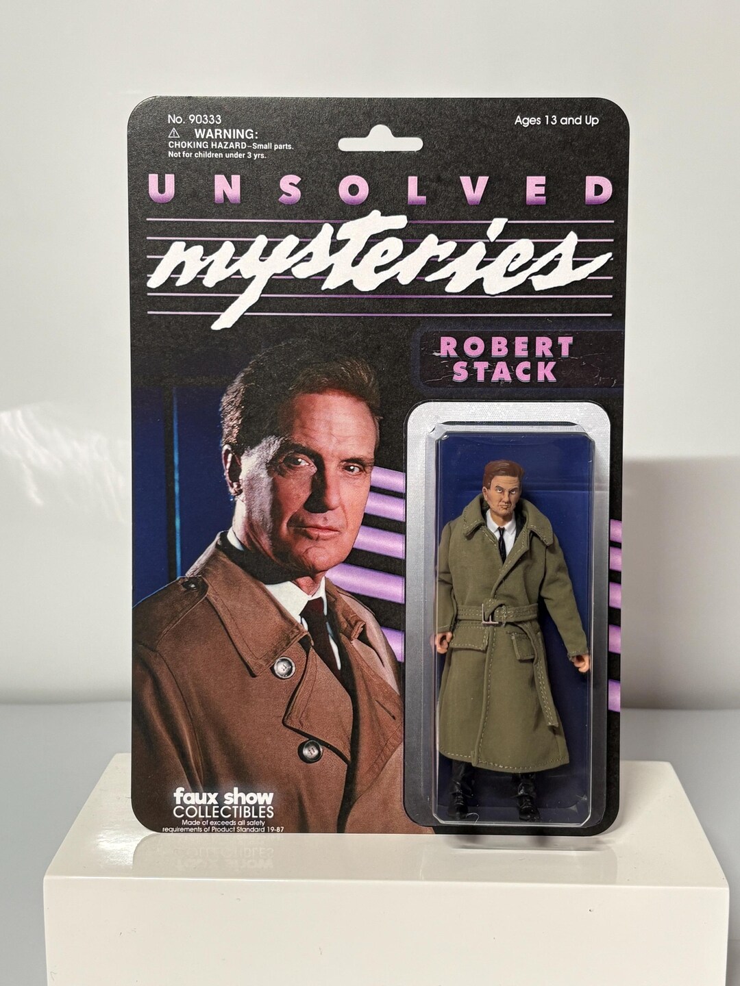 Custom Robert Stack Action Figure: Unsolved Mysteries Collectible - Etsy
