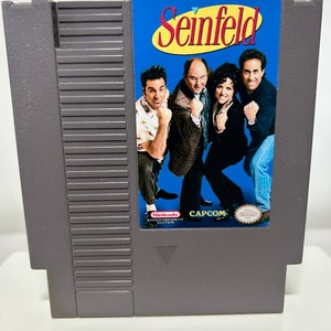 Seinfeld Nintendo Parody Cartridge - Custom NES, SNES, N64 - Etsy