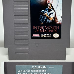 Horror Movie Nintendo Parody Carts Made From Real NES N64 Carts W ...