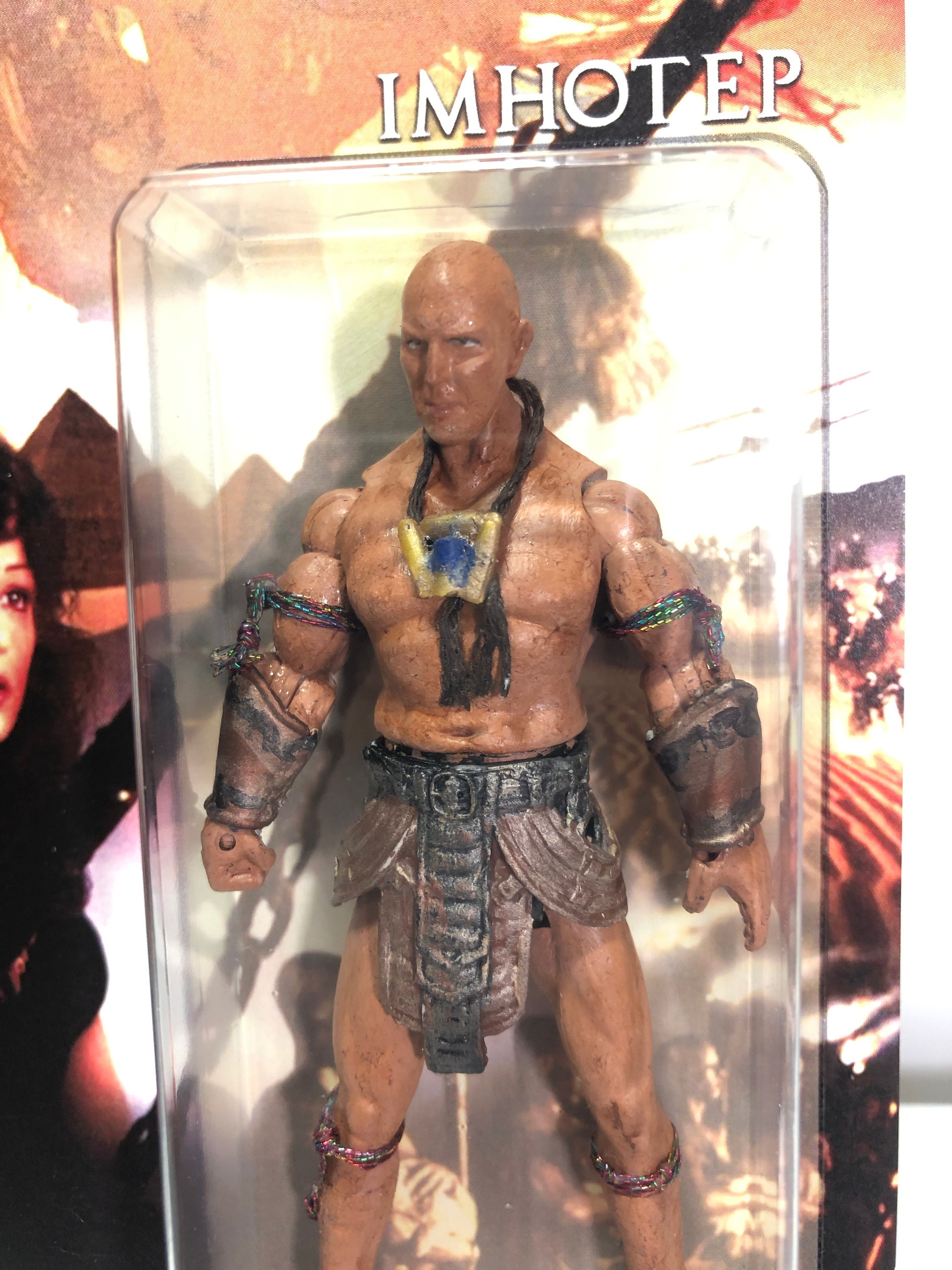 The Mummy Custom Action Figure of Imhotep - Bootleg Brendan Fraser ...