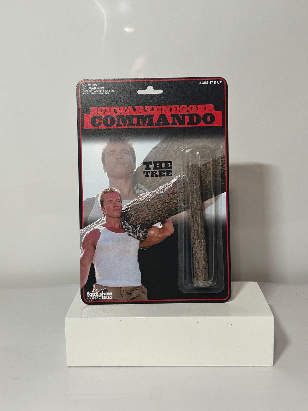 Commando Arnold Schwarzenegger the Tree Custom Movie Collectible 80's ...