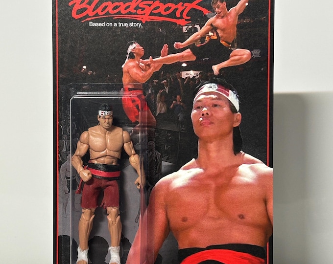 Bloodsport Chong Li Custom Figure From 80's Martial Arts JCVD Jean ...