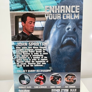 Demolition Man Three Seashells Custom Movie Collectible Accessory 90's ...