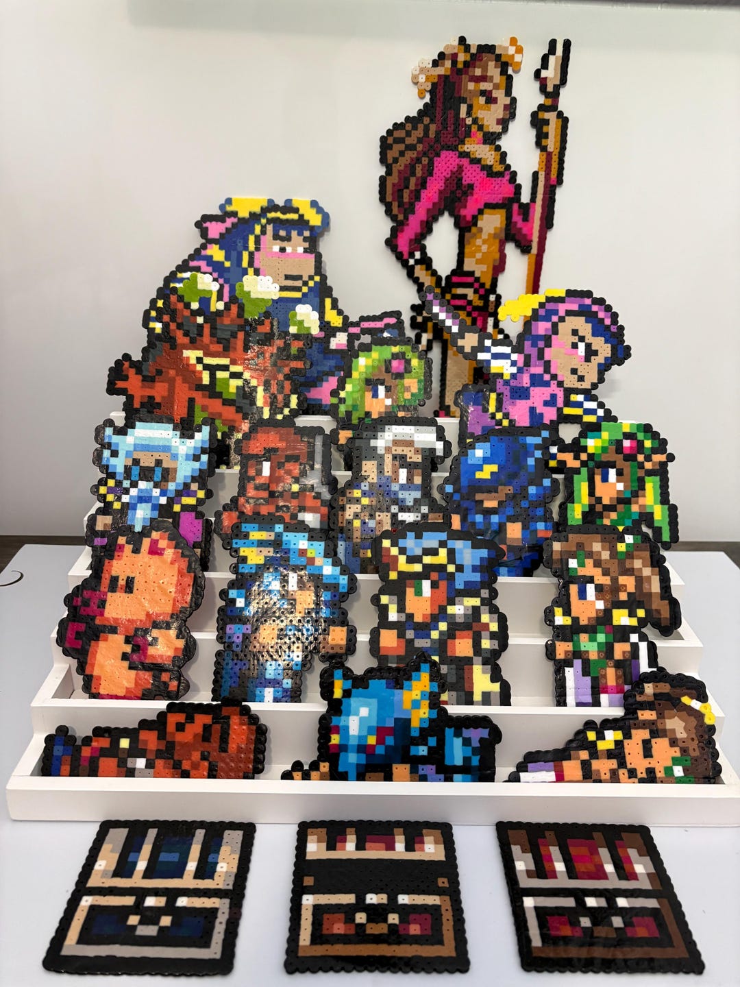Final Fantasy IV Perler Bead Set – SNES Pixel Art, Magus Sisters - Etsy