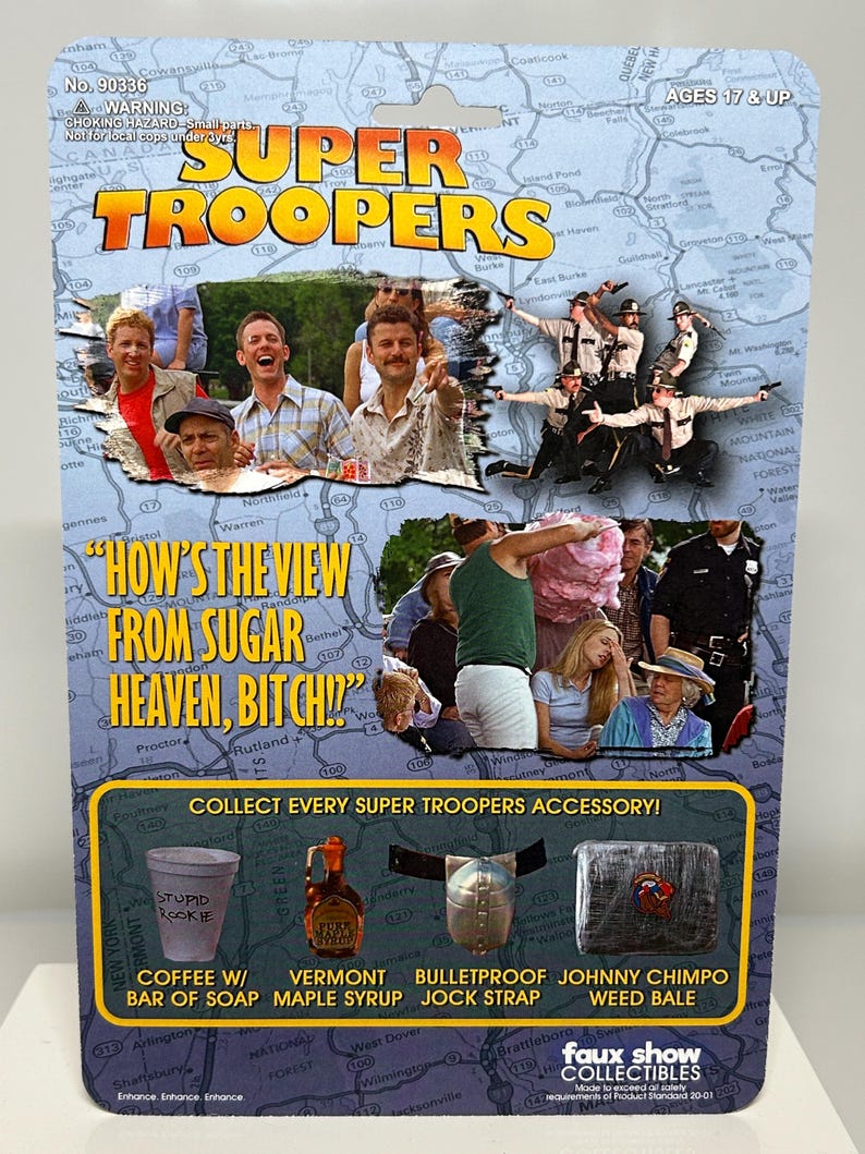 Super Troopers Gigantic Cotton Candy Accessory - Broken Lizard Movie ...
