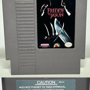 Horror Movie Nintendo Parody Carts Made From Real NES N64 Carts W ...