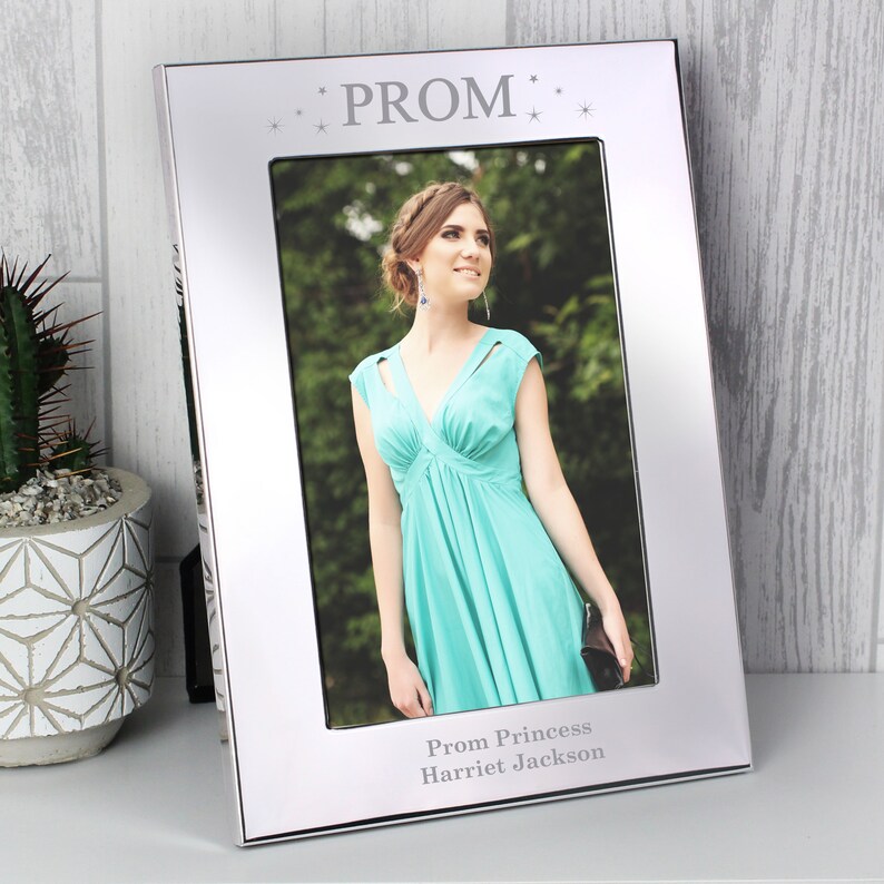Personalised Prom Night 4x6 Silver Photo Frame Daughters Prom - Etsy UK