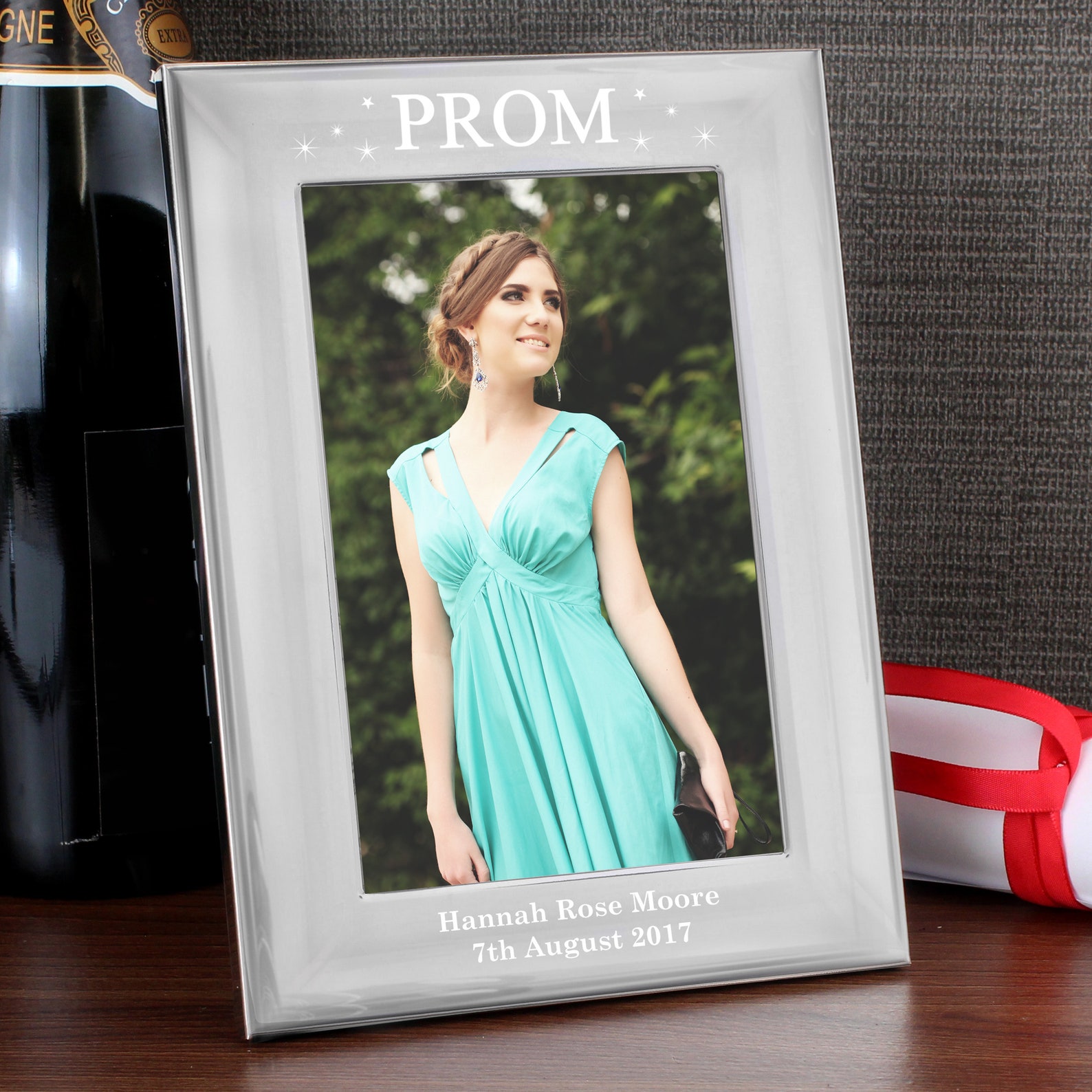 Personalised Prom Night 4x6 Silver Photo Frame Daughters Prom - Etsy UK