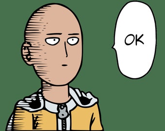 One Punch Man Svg | Etsy