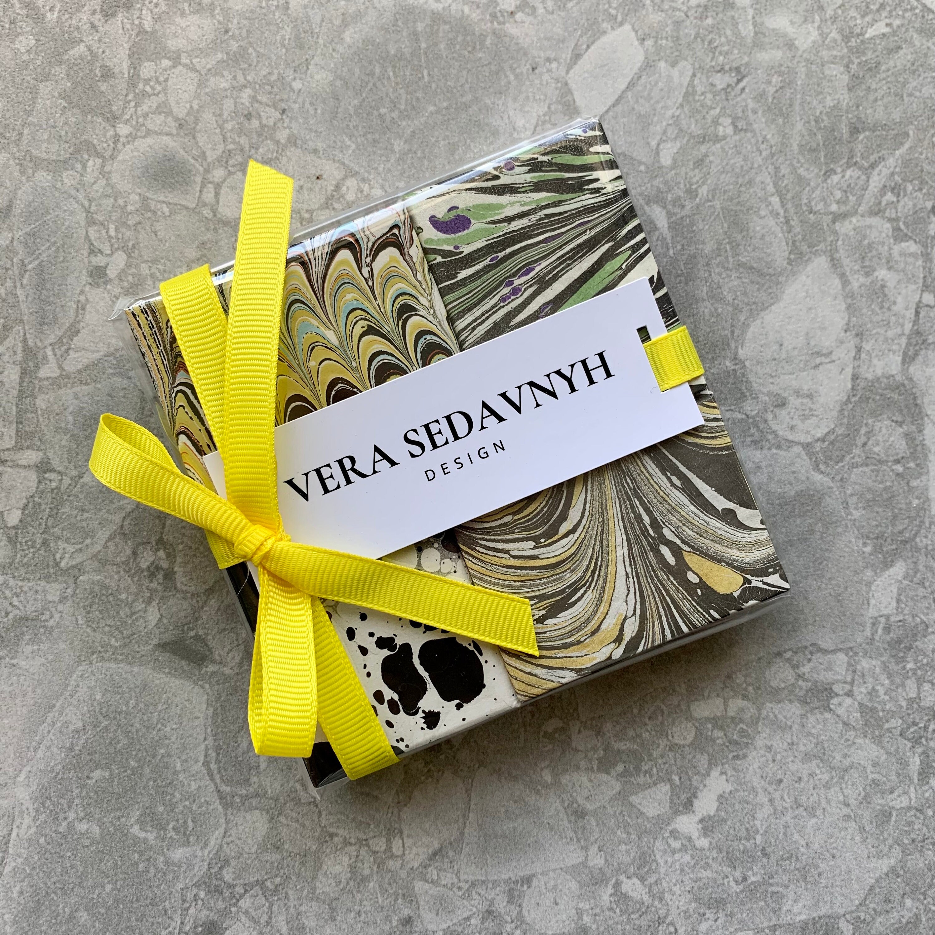 Matches Box Cute Set of 4 Matchboxes Matches Box Marbled - Etsy