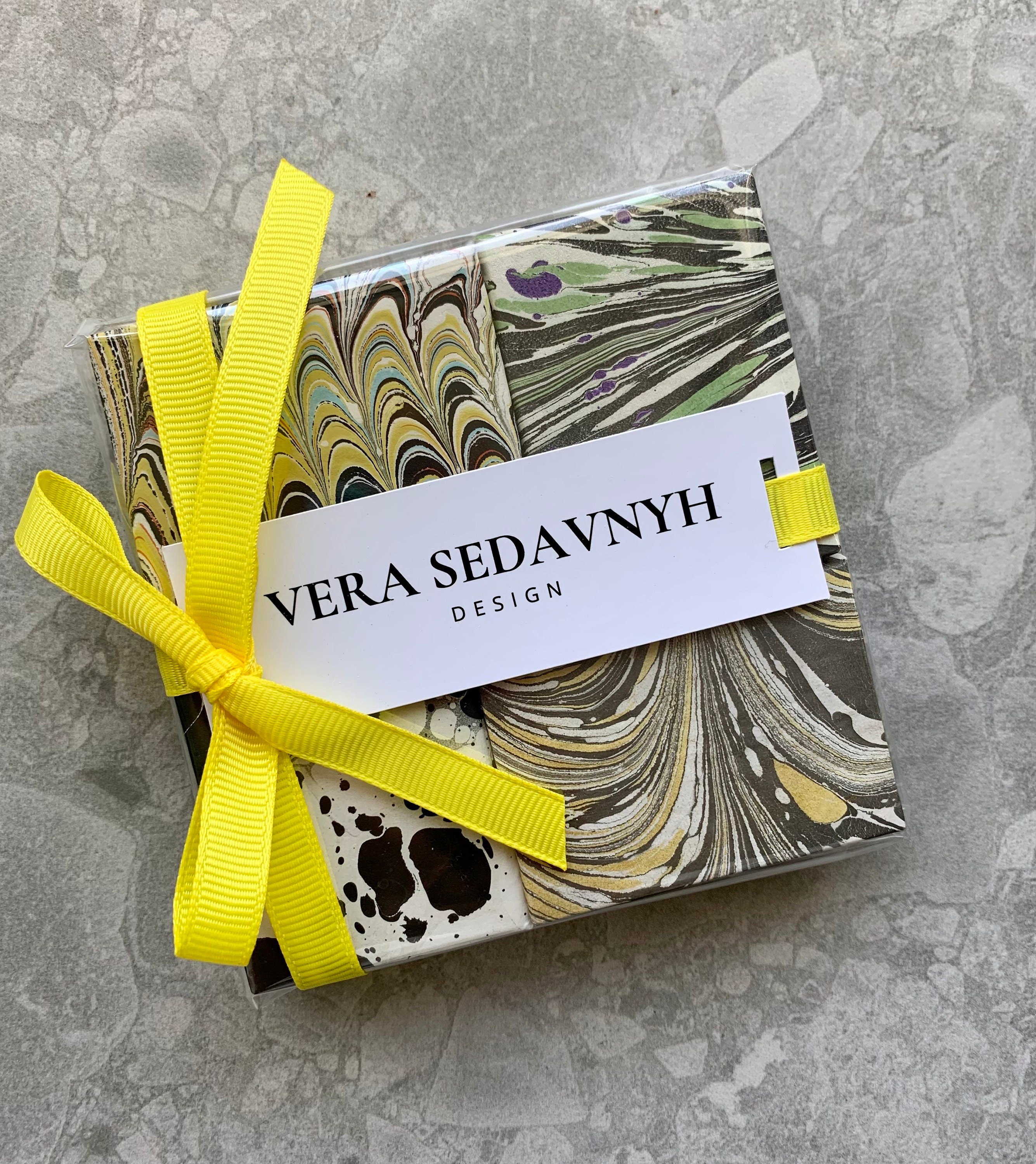 Matches Box Cute Set of 4 Matchboxes Matches Box Marbled - Etsy