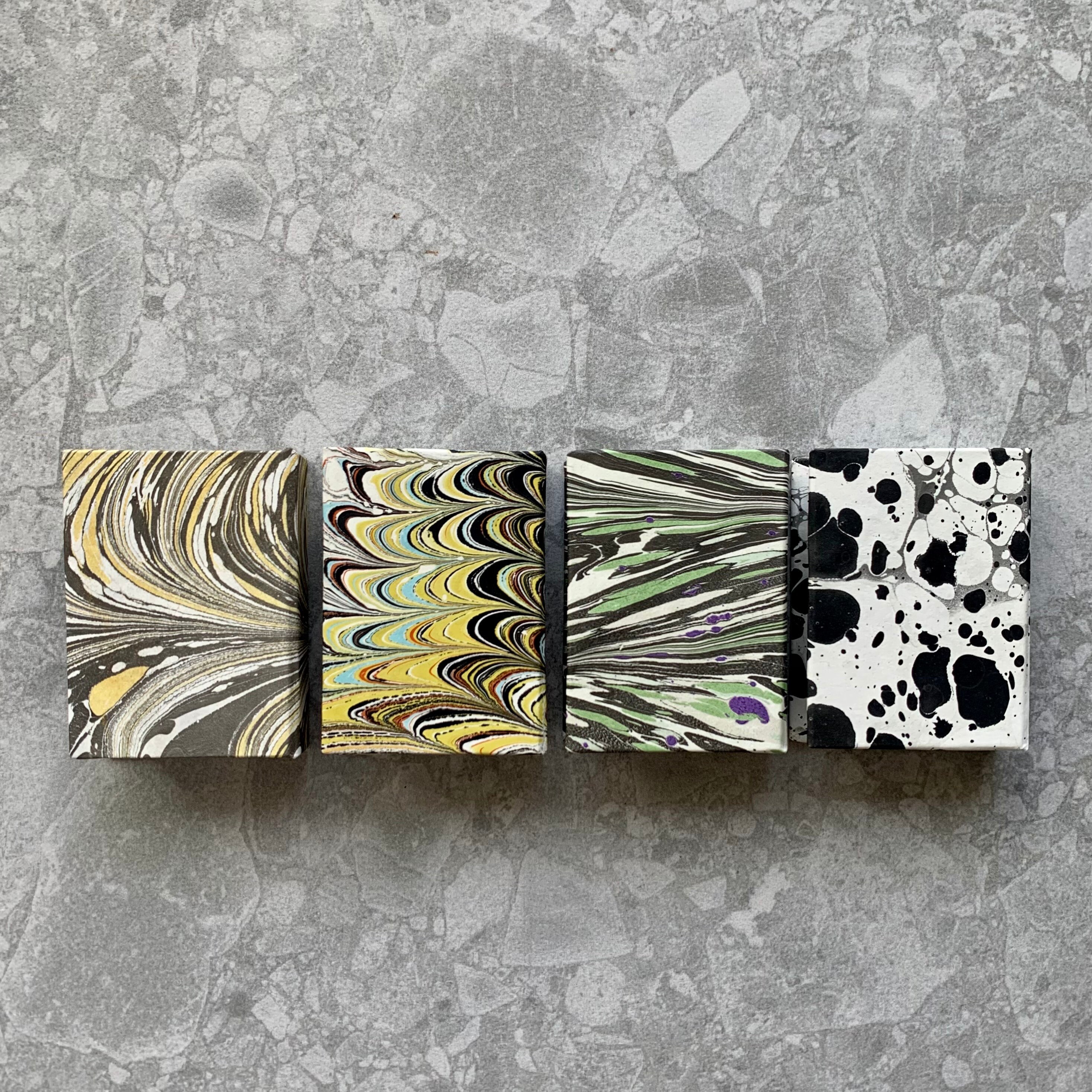 Matches Box Cute Set of 4 Matchboxes Matches Box Marbled - Etsy