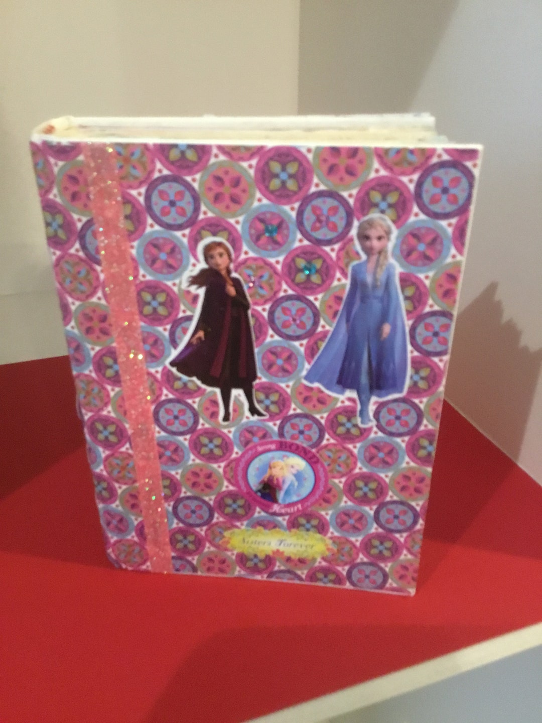 Handmade FROZEN Journal Elsa & Anna - Etsy