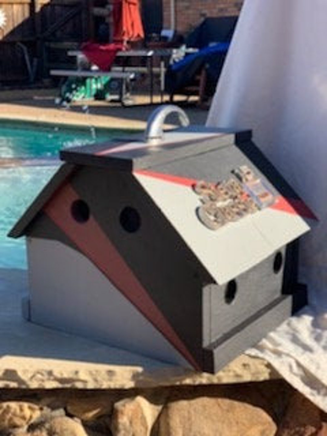 Classic Car Themed Birdhouse - Etsy UK