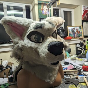3d Printed Fox Fursuit Head Base With Moveable Jaw Eyes - Etsy Canada