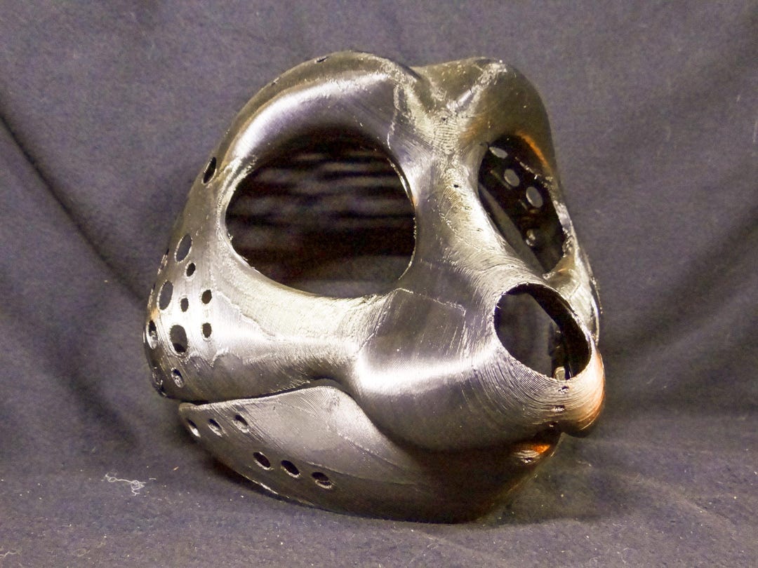 3d Printed Fennec Fox Fursuit Head Base With Moveable Jaw, Eyes, Teeth ...