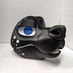 3d Printed Wolf Fursuit Head Base With Moveable Jaw MISPRINT - Etsy