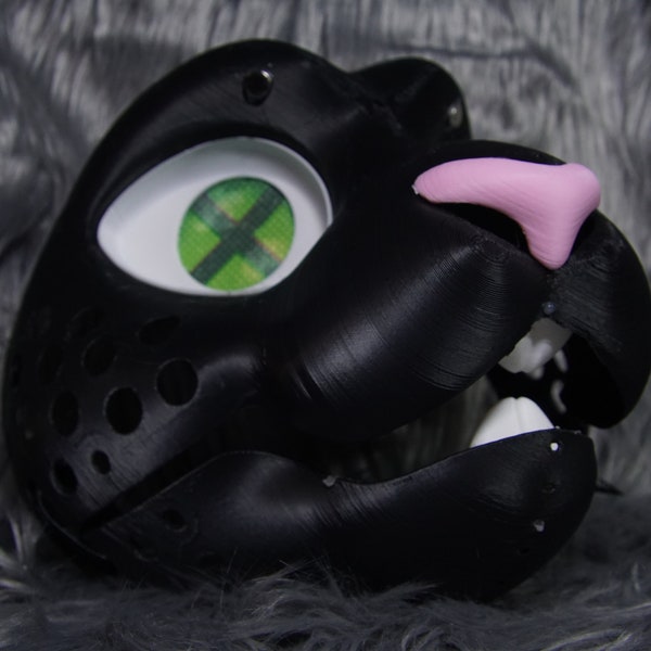 Rabbit Fursuit Head 3d Print - Etsy