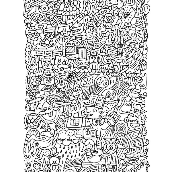 Doodle Art - Etsy