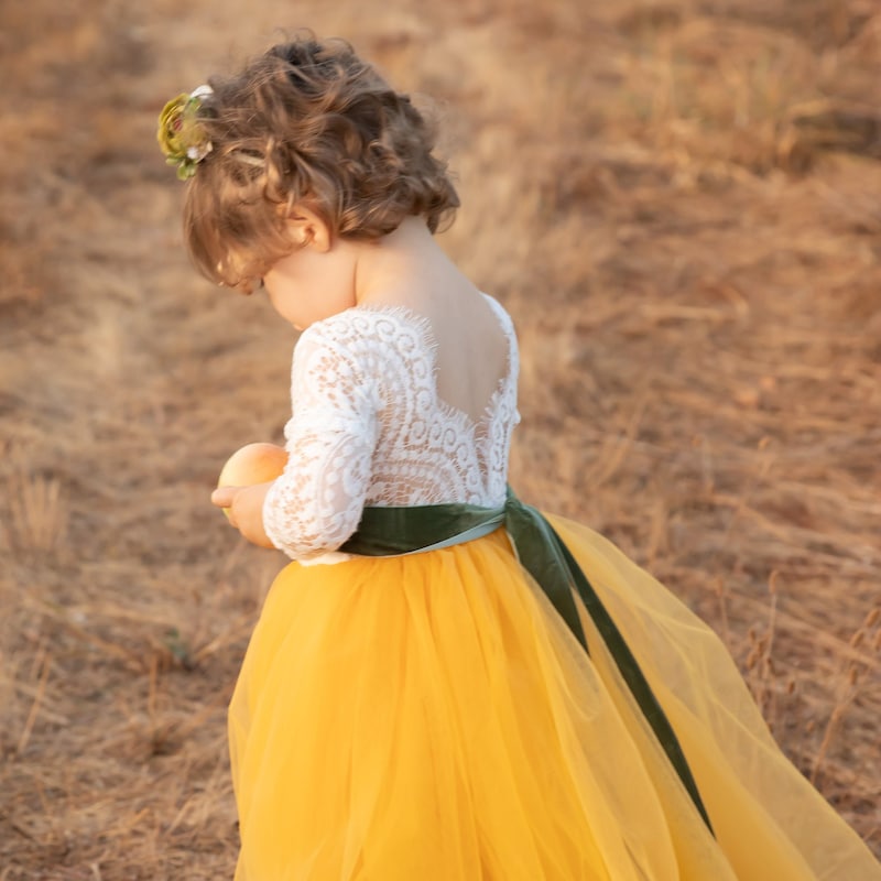 Yellow Toddler Dress Formal - Etsy