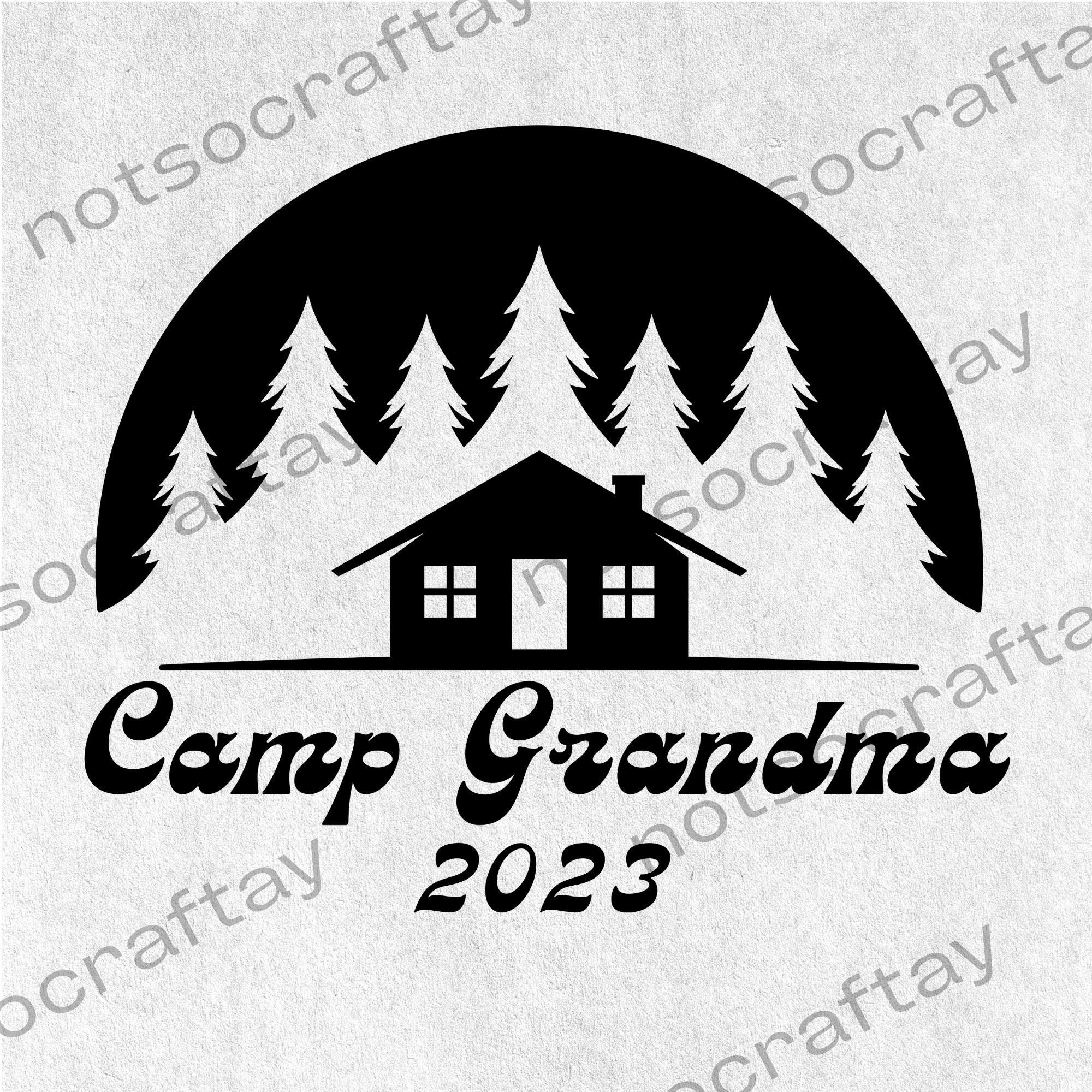 Camp Grandma SVG Bundle - Etsy